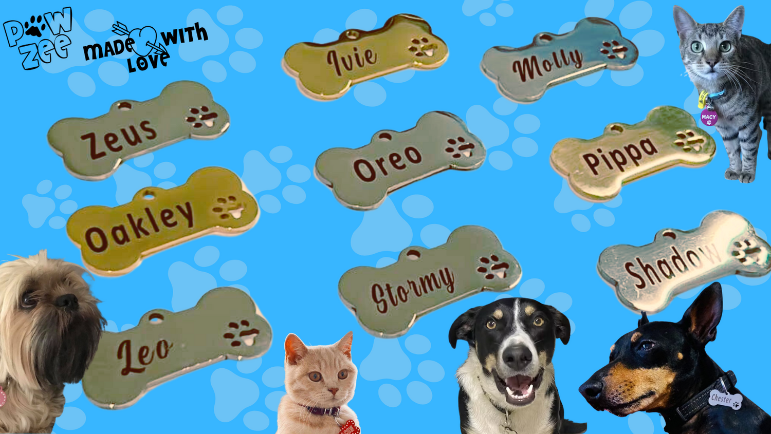 Dog Tags & Cat Tags | Pet Tags Online Shop | All Made in Australia